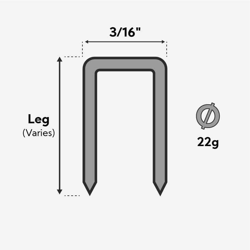 71 Series Staples Galvanized Steel Stainless Steel King Steel 